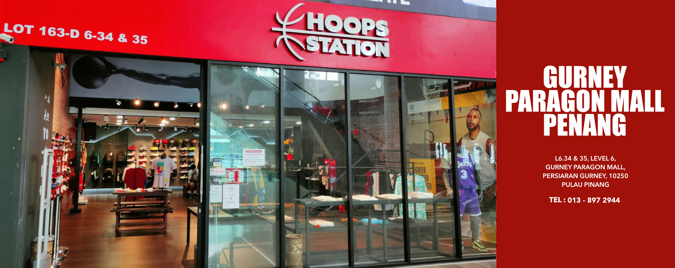 Hoopsstation Penang Paragon Mall